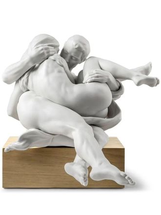 Lladro Together Skulptur (36cm x 32cm) - Wei&szlig;