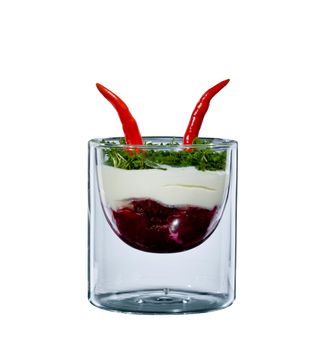 Bloomix Half Moon Big 220ml, doppelwandige Thermo-Cateringgl&auml;ser im 2er-Set
