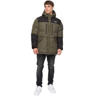 Crosshatch Steppjacke f&uuml;r Herren, Polyester (Gr&uuml;n)