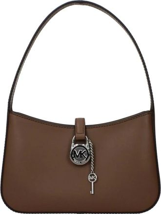 Michael Kors Femme, Sacs, Brun, Taille: ONE Size Sac &agrave; main en cuir au design classique