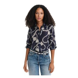 GANT Blusen & Hemden - - Blouses & Shirts - Damen - Blau - 2XL