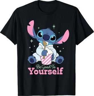 Disney Stitch Be Good to Yourself Ice Cream Self-Care T-Shirt