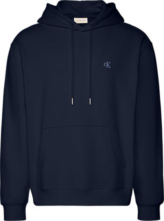 Calvin Klein Herren Ls Eu 350terry Monogram Hoodie Lv04rc297g Sweatshirts, Blue (Dark Sapphire), XXL