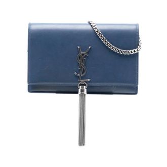 Saint Laurent Pre-owned Kate Wallet on Chain - - Pre-owned - Damen - Blau - ONE SIZE