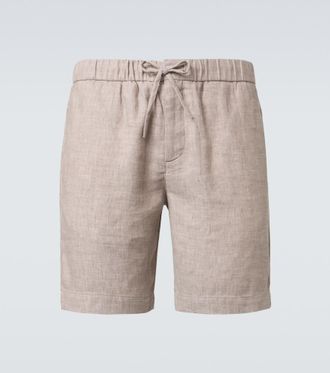 Frescobol Carioca Shorts Felipe aus Leinen und Baumwolle
