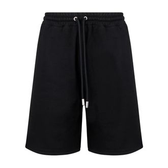Off-white Logo-Bestickte Baumwollshorts - - Shorts - Herren - Schwarzk - S
