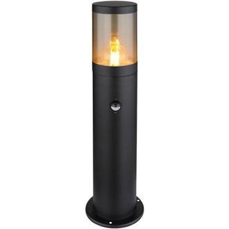 Globo Lighting Stehlampe - Xeloo - schwarz - metall - ø 14cm - E27 - - Globo