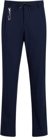 Paul & Shark Pantalon uni avec porte-cl&eacute; requin