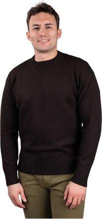Gran Sasso Homme, Pulls, Brun, Taille: M Tricots ras du cou