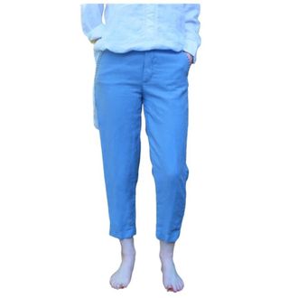 Mason's Relaxed Fit Linda 7/8 Freizeithose - - Trousers - Damen - Blau - XS