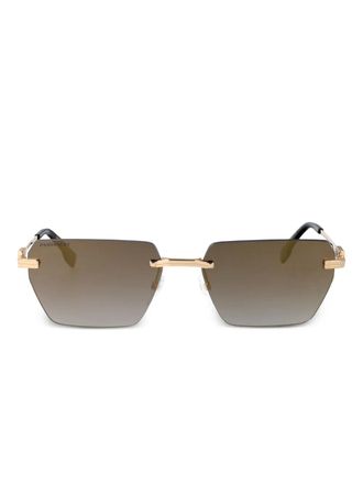Dsquared2 Eyewear Sonnenbrille mit geometrischem Gestell - Gold