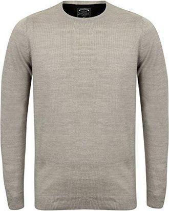 Kensington Eastside Logi Pull à col rond pour homme - Gris - XXL