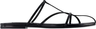 Jil Sander pointed-toe sandals - Schwarz