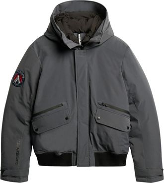 Superdry Herren Wattierte City Bomberjacke Ebenholz XL