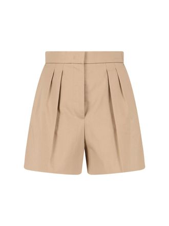 Max Mara Cotton Satin Shorts