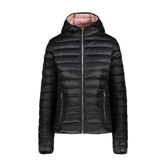 Ciesse Piumini Schwarze Chain Parka Jacke mit Kapuze f&uuml;r Frauen - - Jackets - Damen - Schwarzk - XS