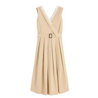 Max Mara Femme, Robes, Beige, Taille: 36 FR Robe Wkdcono