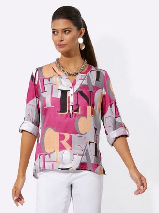 Cr&eacute;ation L Klassische Bluse Modal-Bluse Langarm