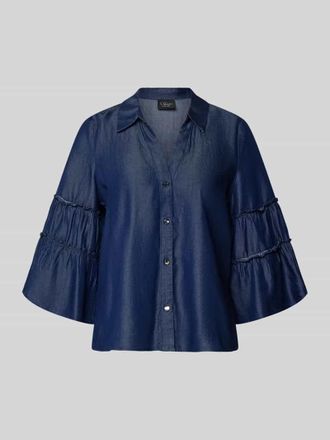 s.Oliver Black Label Regular Fit Jeansbluse aus Lyocell