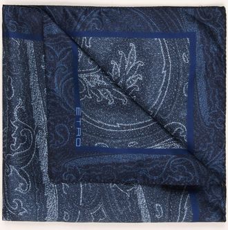 Etro Etro Einstecktuch grau