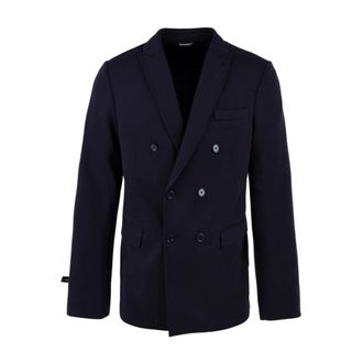 Daniele Alessandrini Rubinetto Zweireihiger Blazer - - Jackets - Herren - Blau - XL