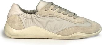 Vic Mati&eacute; Femme, Chaussures, Beige, Taille: 37 EU 5102 Sense Leather-Mix Baskets