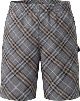 Burberry Homme, Shorts, Multicolore, Taille: L Check Swim Shorts