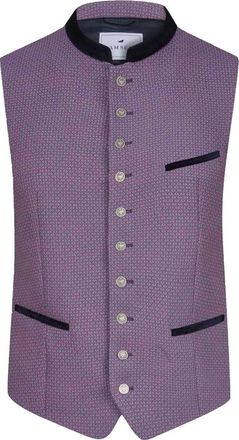 Amsel Trachtenweste Anselm mit Rautenmuster und Stretchanteil in