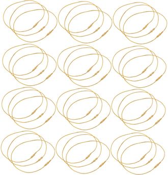 PartyKindom 1000 Stück Seile Zum Aufhängen Von Ornamenten Ornament Aufhänger Bänder Baumschmuck Haken Ornament Krawatten Dekorative Girlanden Krawatten Kunststoff