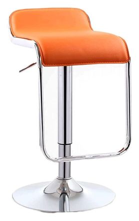 Generic Drehbarer Barhocker, moderner minimalistischer Barhocker, h&ouml;henverstellbarer Barhocker f&uuml;r Zuhause/Blau/61-81 cm