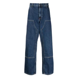 Carhartt Work in Progress Double Knee Pant - - Jeans - Herren - Blau - W31 L30