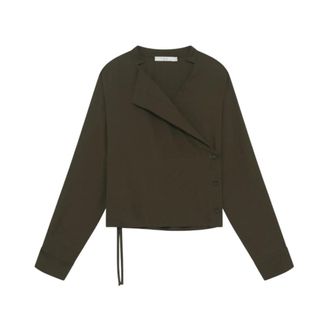 Iro Paquita Wickeloberteil - - Blouses & Shirts - Damen - Gr&uuml;n - M