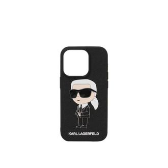 Karl Lagerfeld K/Ikonik 2.0 Karl Case 14 Pro - Homme - Accessoires - Noir - Taille: ONE Size