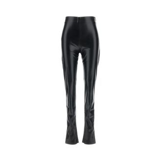 Andamane Lederhose - - Trousers - Damen - Schwarzk - XS