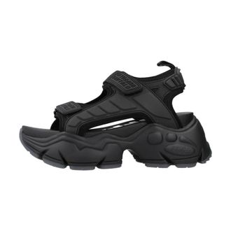 Buffalo Binary Track Flache Sandalen - - Shoes - Damen - Schwarzk - 40 EU