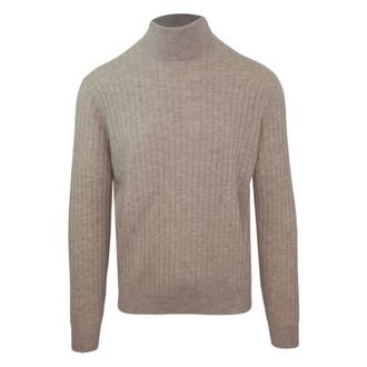 Malo Homme, Pulls, Brun, Taille: 3XL Pull Homme en Cachemire Laine