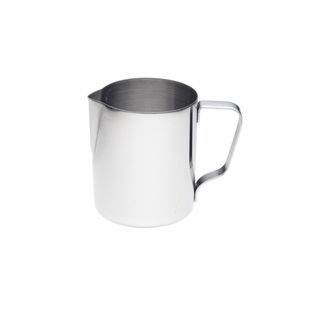 KitchenCraft kleiner Milchkrug, Edelstahl, 350 ml