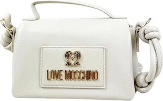 Love Moschino Femme, Sacs, Blanc, Taille: ONE Size Pu Top Handle