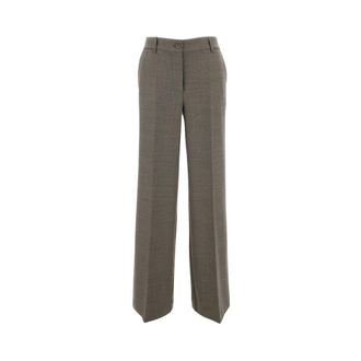 P.A.R.O.S.H. Wide Hosen - - Trousers - Damen - Braun - S