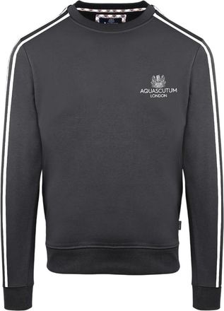 Aquascutum London Sweatshirt f&uuml;r Herren (Schwarzgrau)