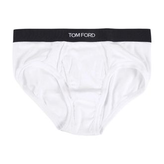 Tom Ford Stretch-Baumwoll-Boxershorts - - Underwear - Herren - Wei&szlig; - XL