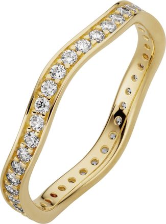Orolino Ring 333/- Gelbgold glanz synth. Zirkonia