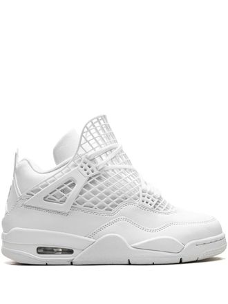 Nike Jordan baskets Air Jordan 4 Net - White/Metallic Gold/Phantom - Blanc