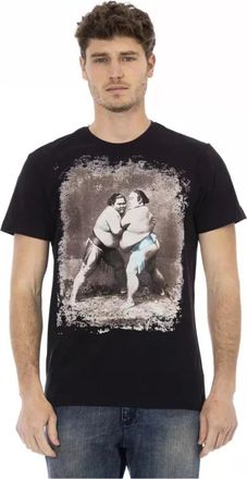 Trussardi Action Kurzarm T-Shirt - - Tops - Herren - Schwarzk - L