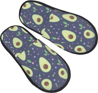 Generic Avocat Mignon Homme Femme Pantoufles Peluche Slippers Chaud Chaussures De Maison Pour Maison Int&eacute;rieur Hiver L