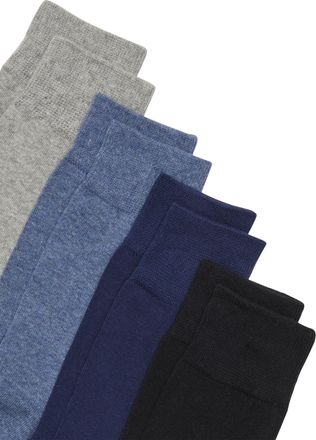s.Oliver Socken S.OLIVER essentials, Herren, Gr. 39-42, grau (stone mix), Baumwollmischung, normal, Socken Socken, mit weichem Bund