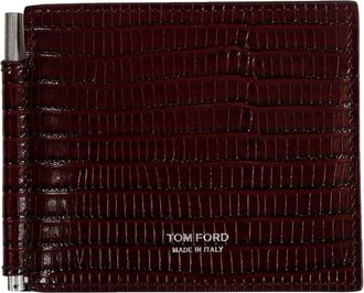 Tom Ford Printed Tejus Money Clip Wallet