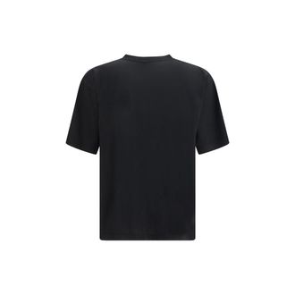 Balenciaga Mens Black Cotton T-Shirt