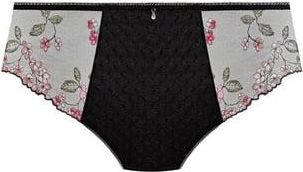 Freya Slip en dentelle &agrave; broderie fleurie