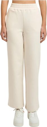 A|X Armani Exchange Femme, Pantalons, Beige, Taille: 44 FR Scuba Pantalons de surv&ecirc;tement